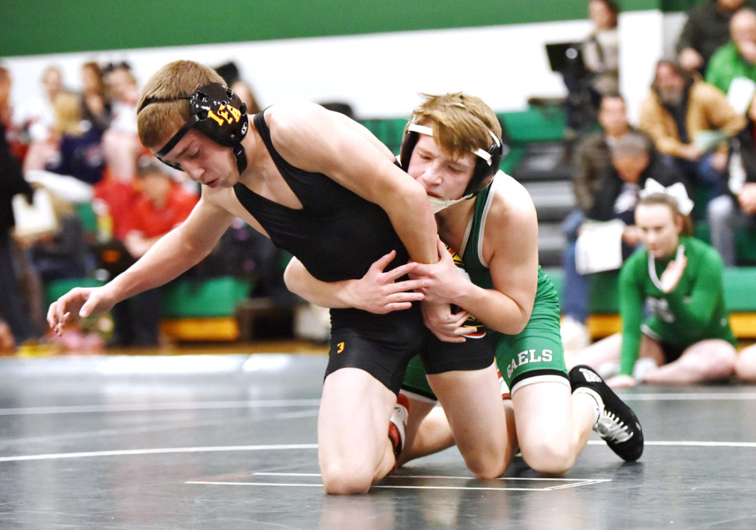Wrestlers hit the mat for NCC meet | News, Sports, Jobs - Messenger News